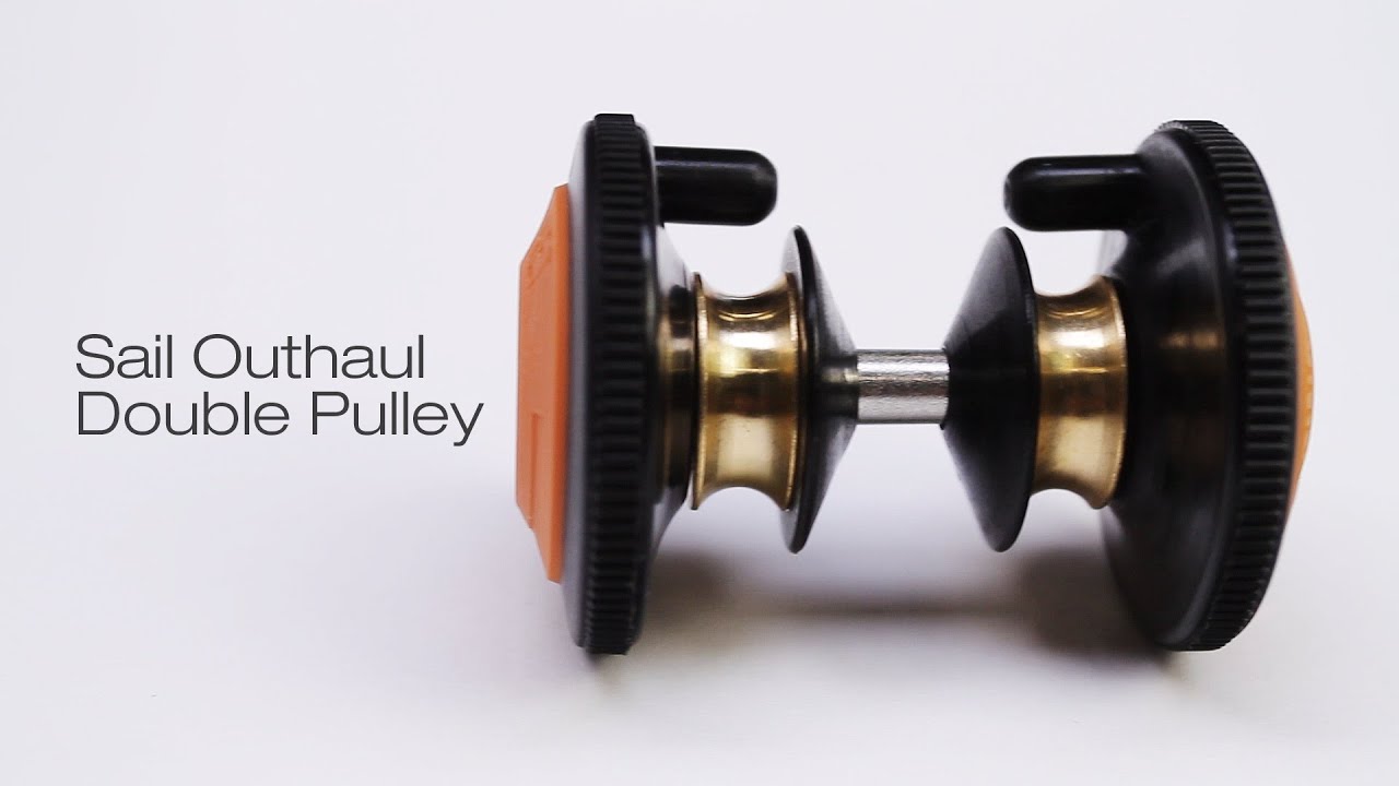 Unifiber Windsurfing Sail-Outhaul Double Pulley - YouTube