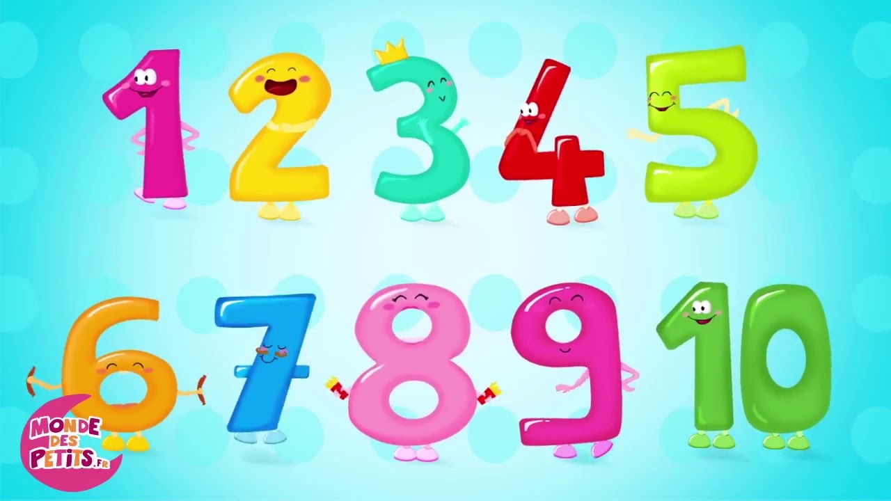 Les chiffres en francais - YouTube