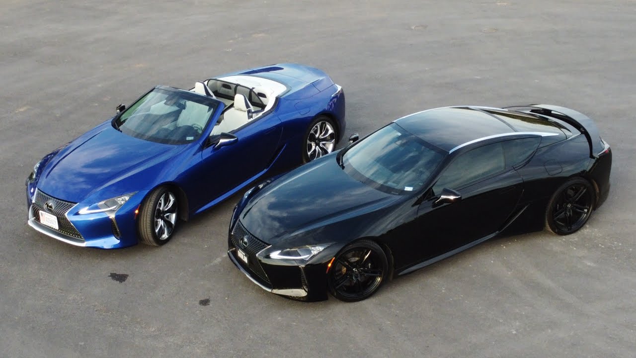 2021 Lexus LC500 Inspiration Series Coupe and Convertible - YouTube