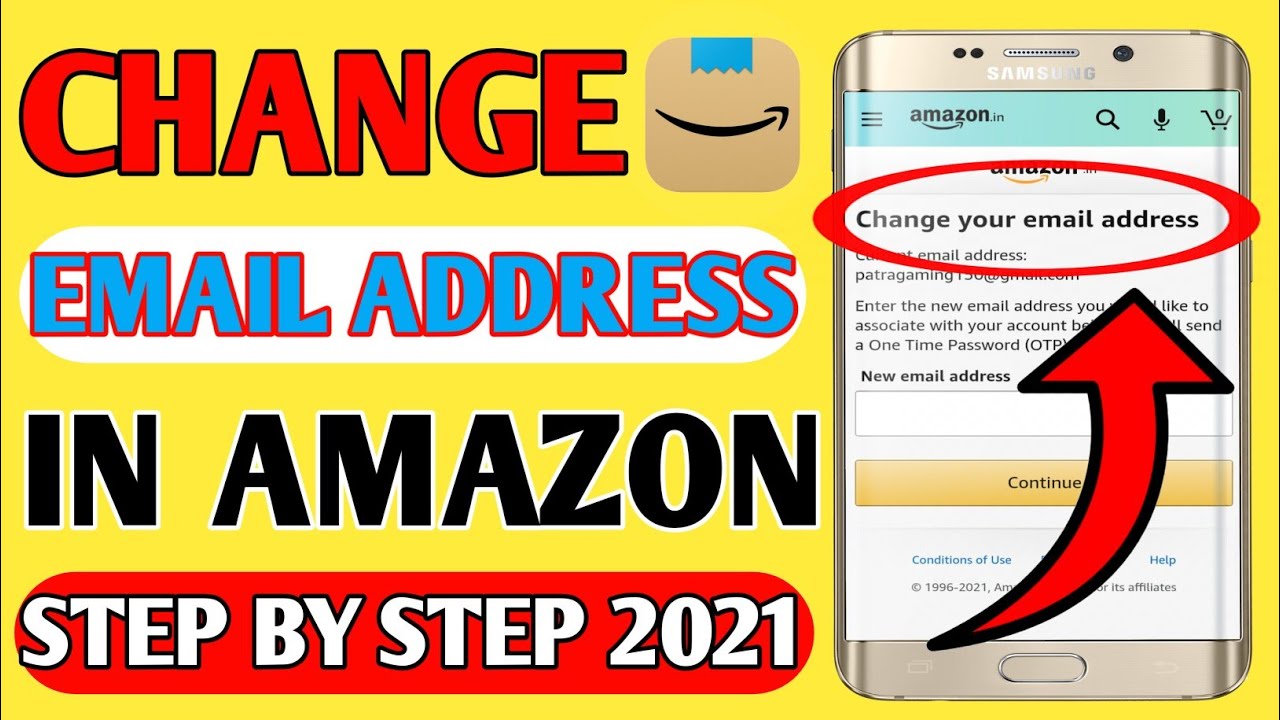 HOW TO CHANGE EMAIL ID IN AMAZON ACCOUNT 2021 || Sidhu Patra || - YouTube