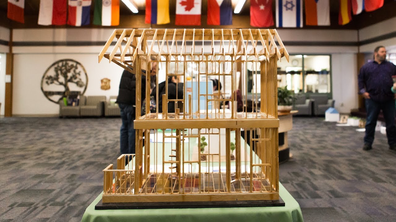 The Orchard School | Middle School Students Construct Scale Model Tiny ...