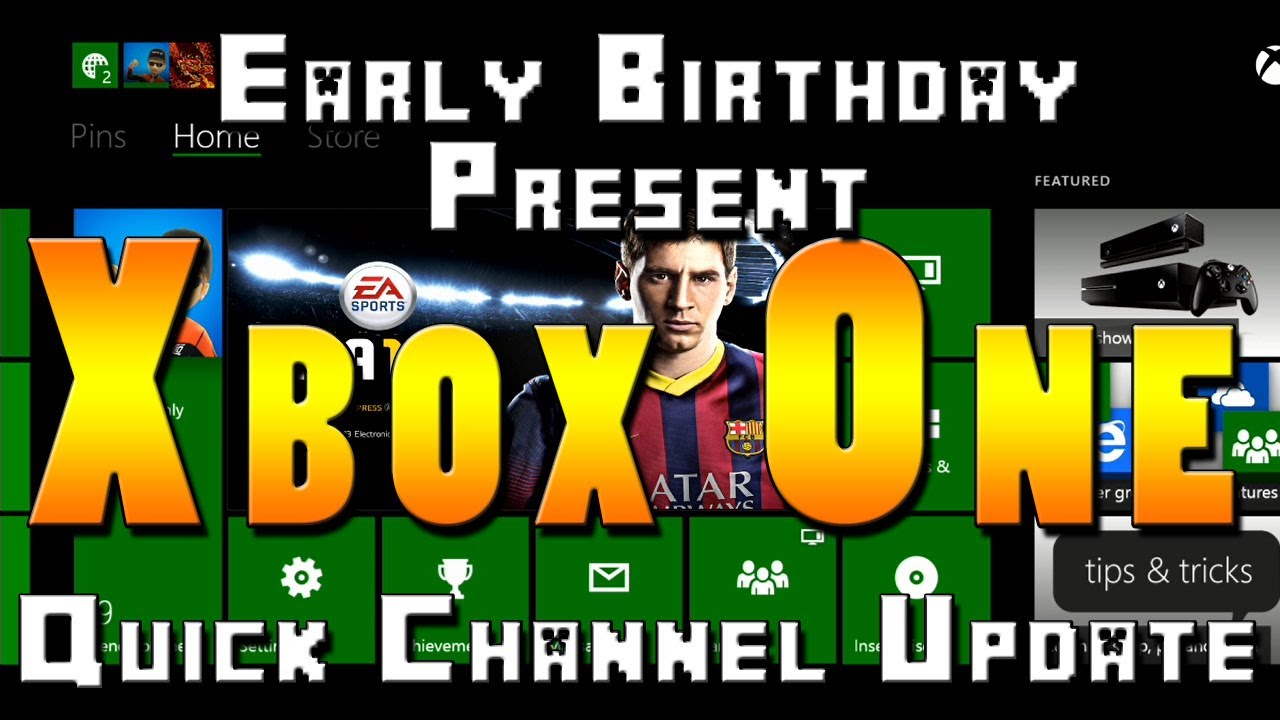 Early Birthday Present! - XBOX ONE! - YouTube