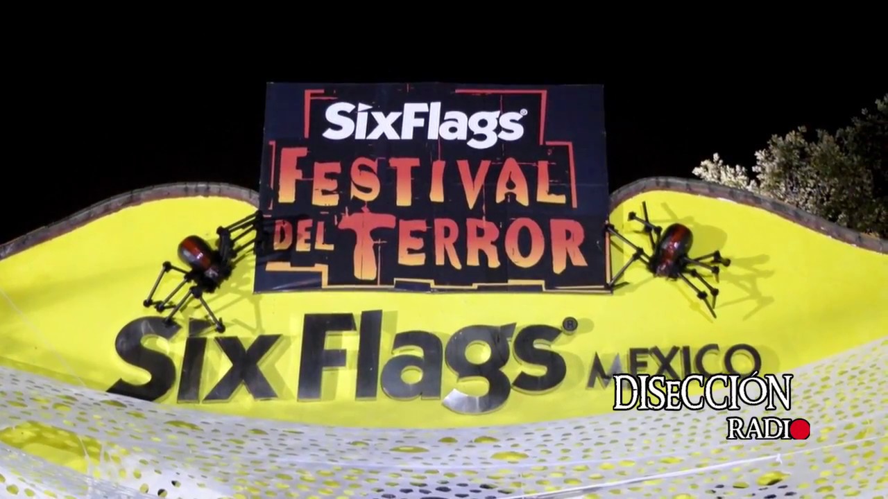 FESTIVAL DEL TERROR SIX FLAGS MÉXICO 2017 - YouTube