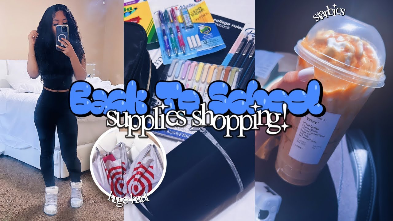 BACK TO SCHOOL SUPPLIES SHOPPING + HAUL 2023 | sophomore year edition ...