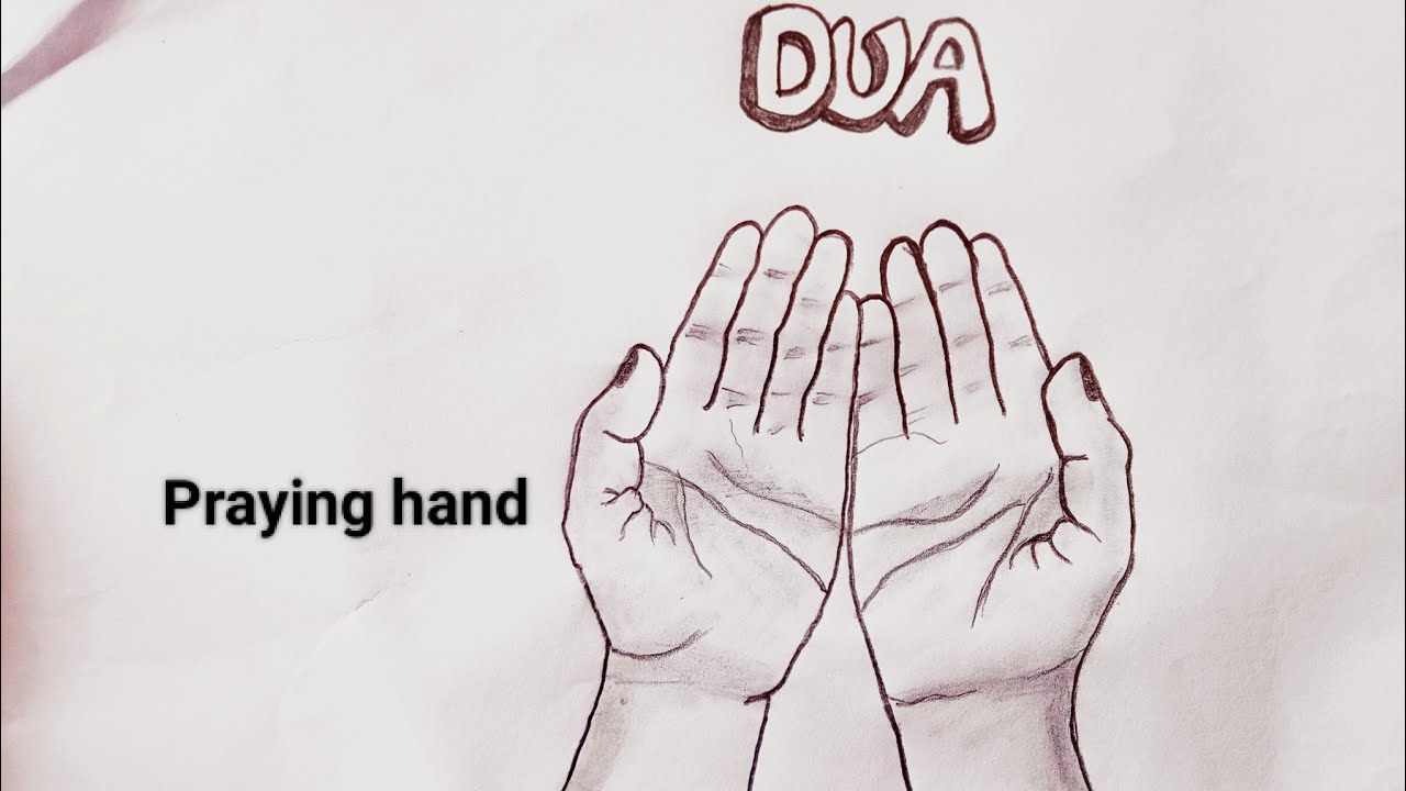 Hands of Faith: Drawing Praying Hands with Ease" How to draw praying ...