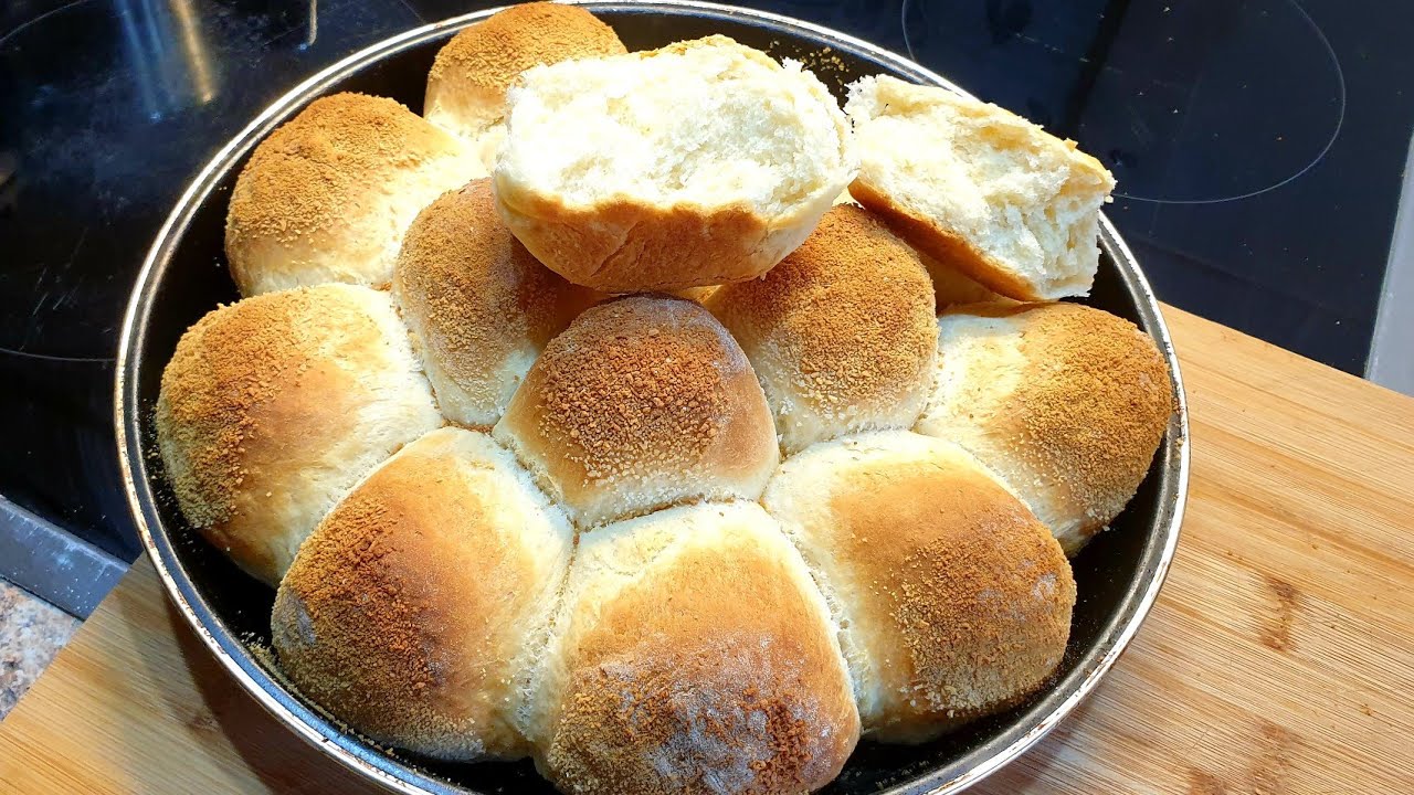 😍🥰 Pogaqe te shpejta per 15.Minuta te buta Pambuk,Sonntag Brötchen in ...