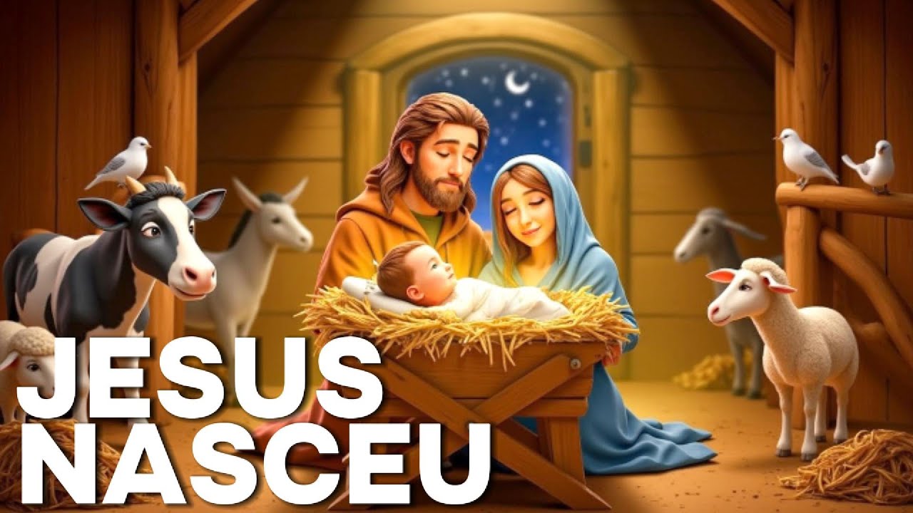 Jesus Nasceu: Uma Linda Canção de Natal para Crianças - Música Infantil ...