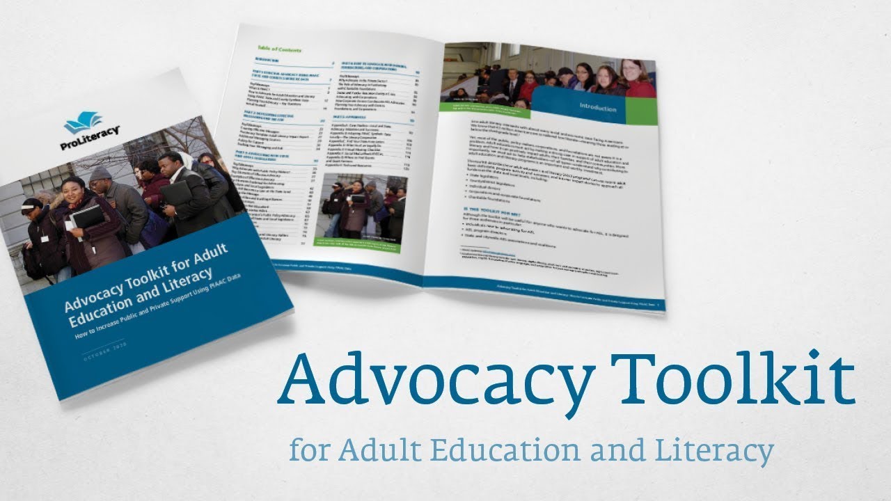 ProLiteracy's Advocacy Toolkit: Critical Resource Adult Education and ...