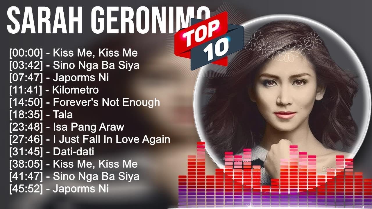 Sarah Geronimo Greatest Hits ~ Best Songs Tagalog Love Songs 80's 90's ...