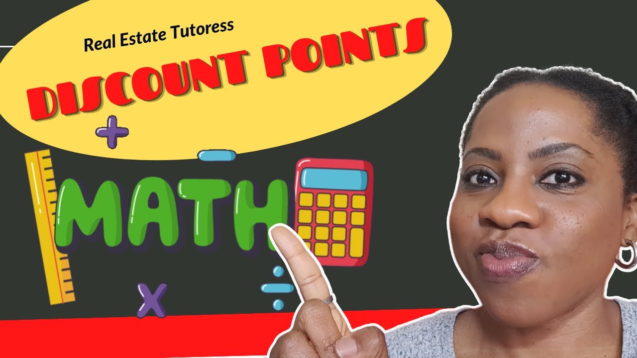 Discount Points Math Calculation [Illinois Real Estate Broker Exam Prep ...