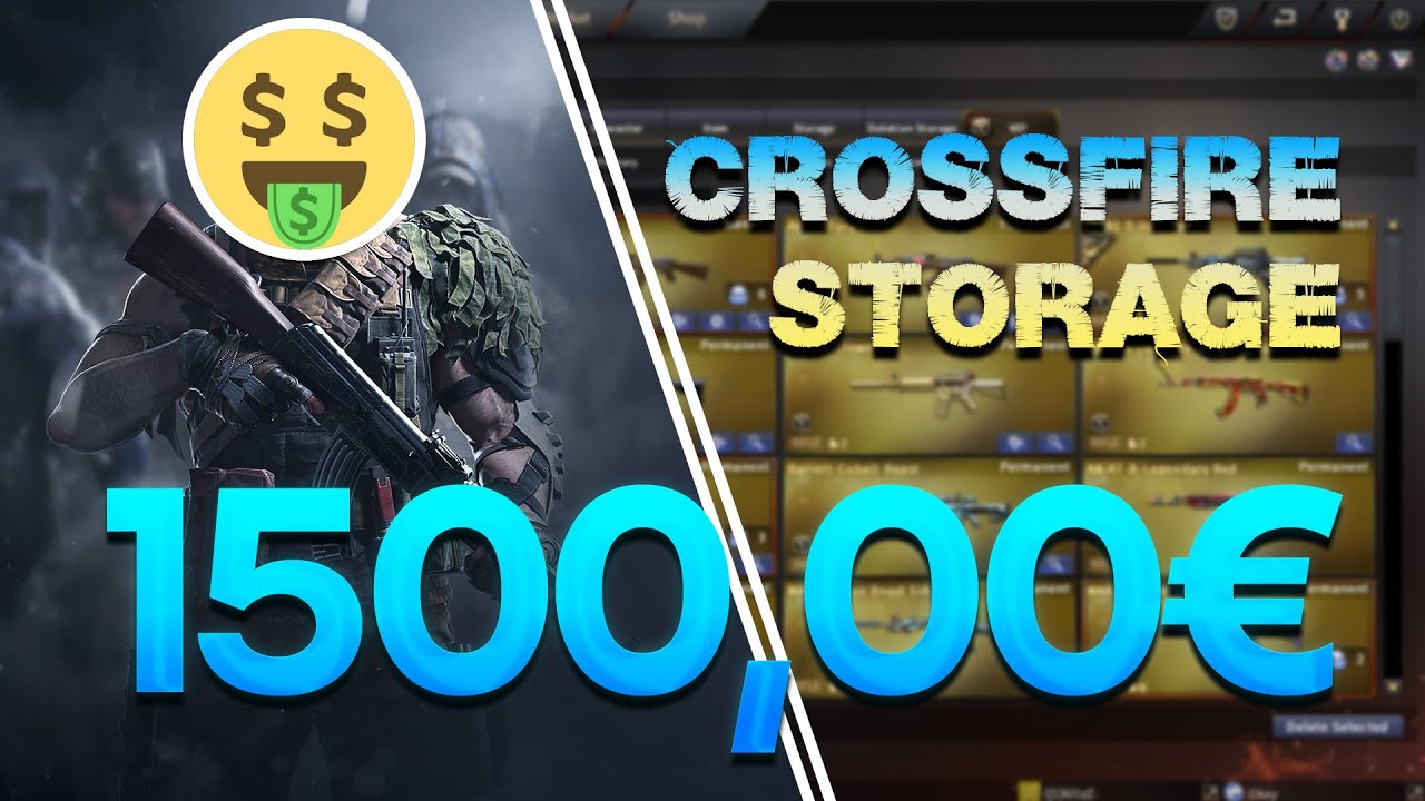 How a 1500€ CrossFire Account Looks Like || Storage Showcase 2023 - YouTube