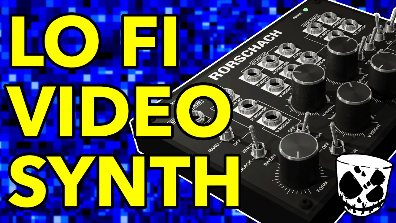 Lo Fi CV Controlled Video Synth // RORSCHACH by Lumatic Visual Devices ...