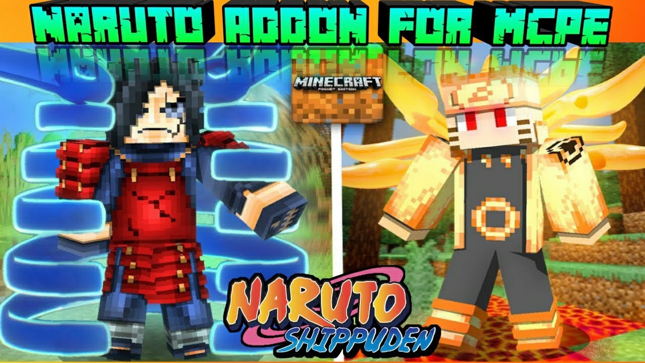 Naruto Addon For MCPE 1.20 | Naruto Shipppuden Mod For Minecraft PE 1. ...