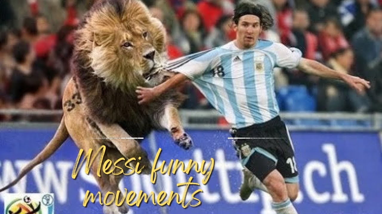LIONAL MESSI FUNNY MOVEMENTS 😂 - YouTube