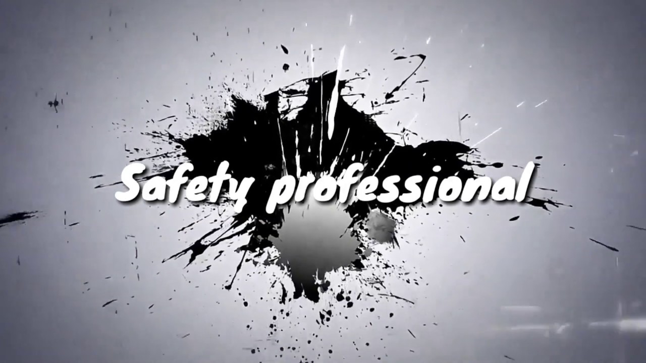 Safety professional intro video_by Ghanashyama Reddy - YouTube