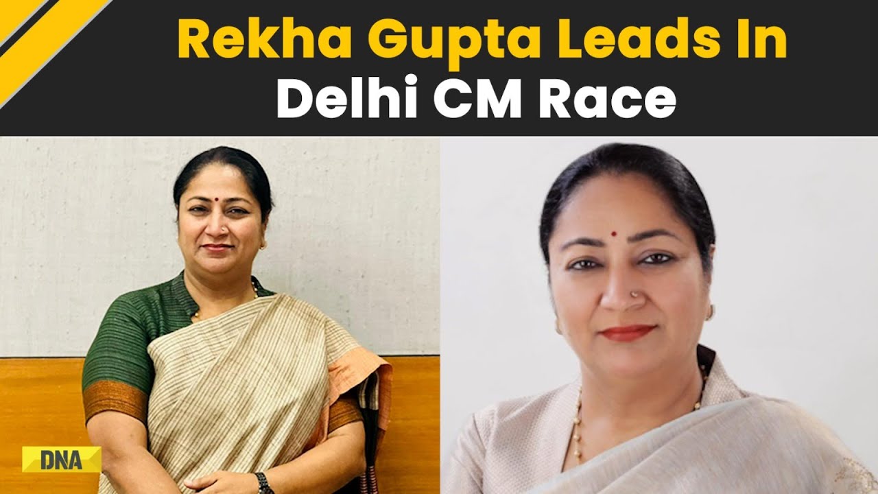 Delhi New CM Announcement: Rekha Gupta Leads In BJP Delhi CM Race | New ...