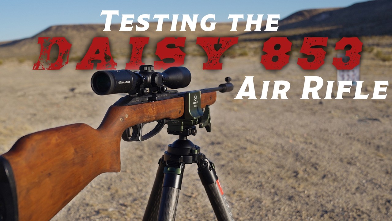 Daisy 853 Air Rifle - Pellet testing, first shots, penetration, and ...