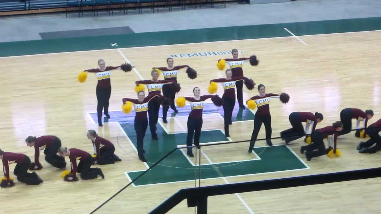 Central Michigan Pom - Mid Amercan Pom Collegiate State Championship ...