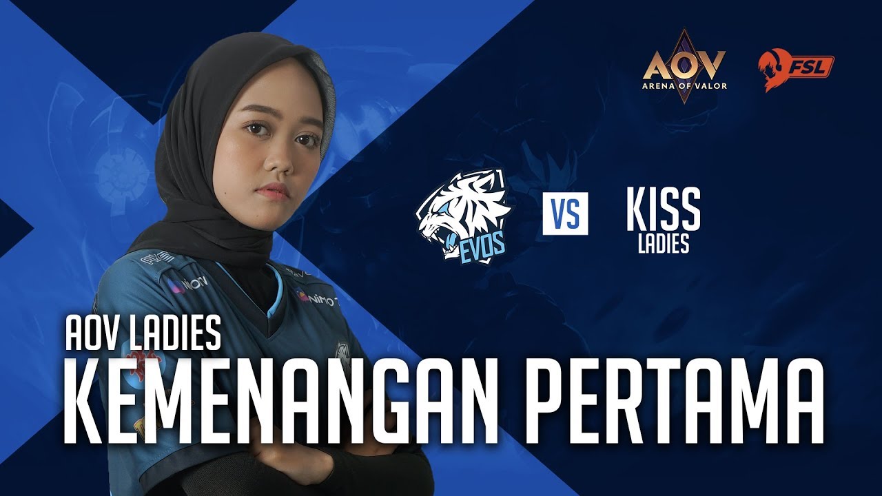 SERUNYA EVOS AOV LADIES DI FSL!!! - YouTube