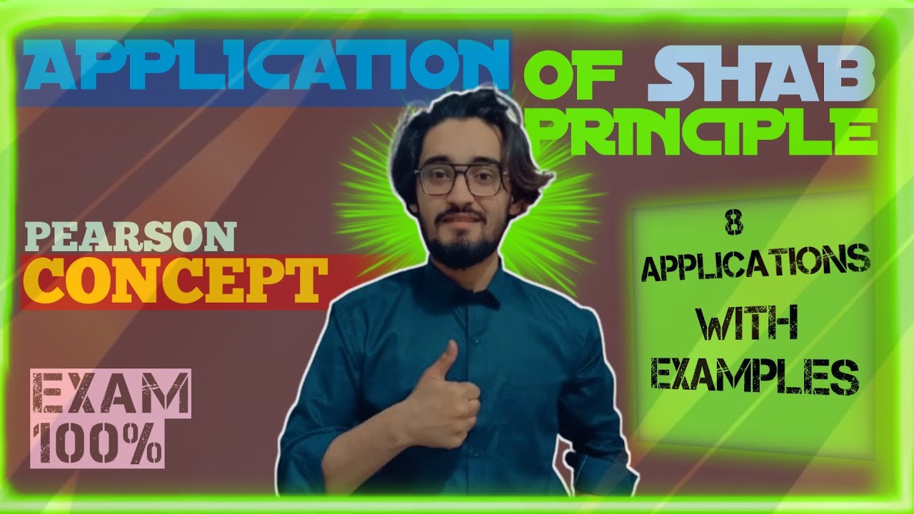 APPLICATION OF SHAB, Pearson principle,SHAB application examples - YouTube
