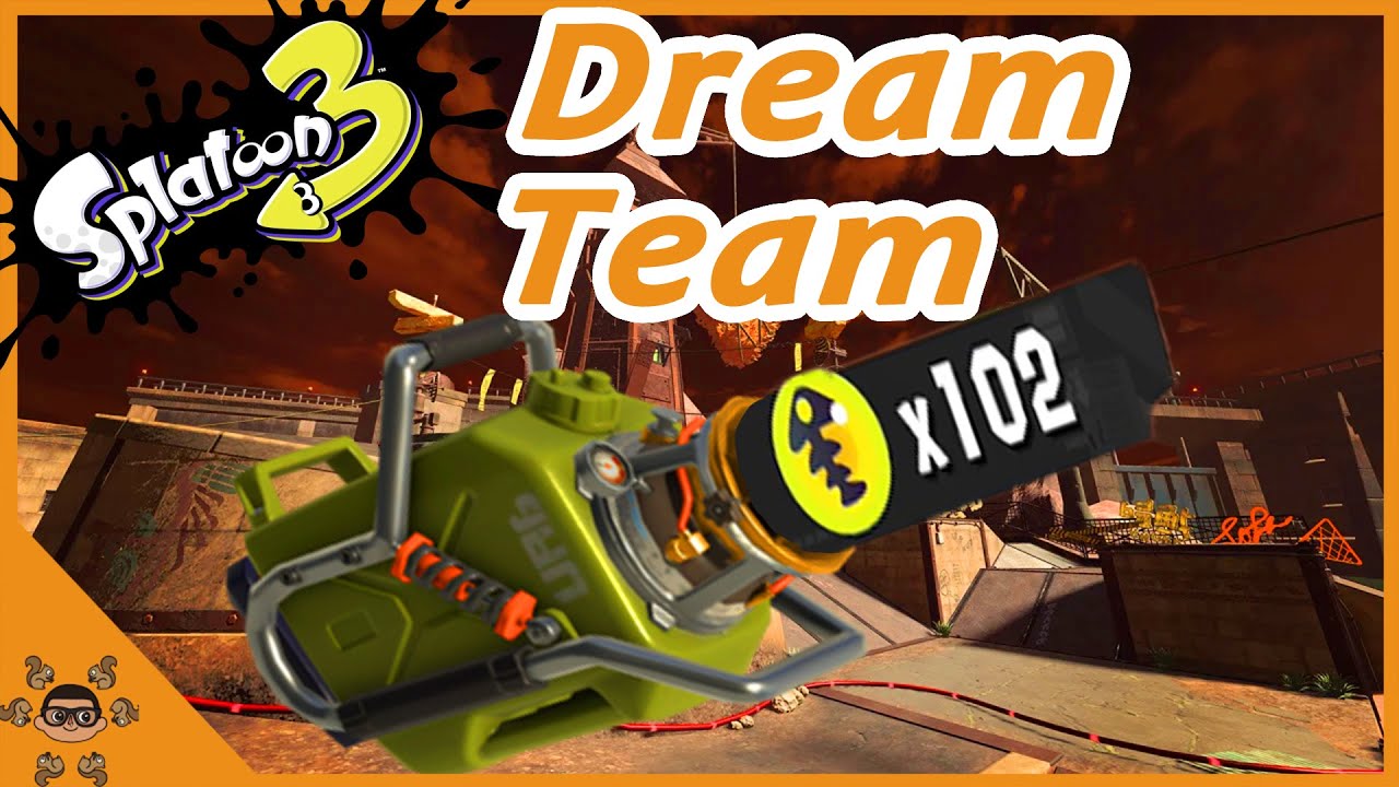 Salmon Run Dream Team With The Explosher! | Splatoon 3 - YouTube