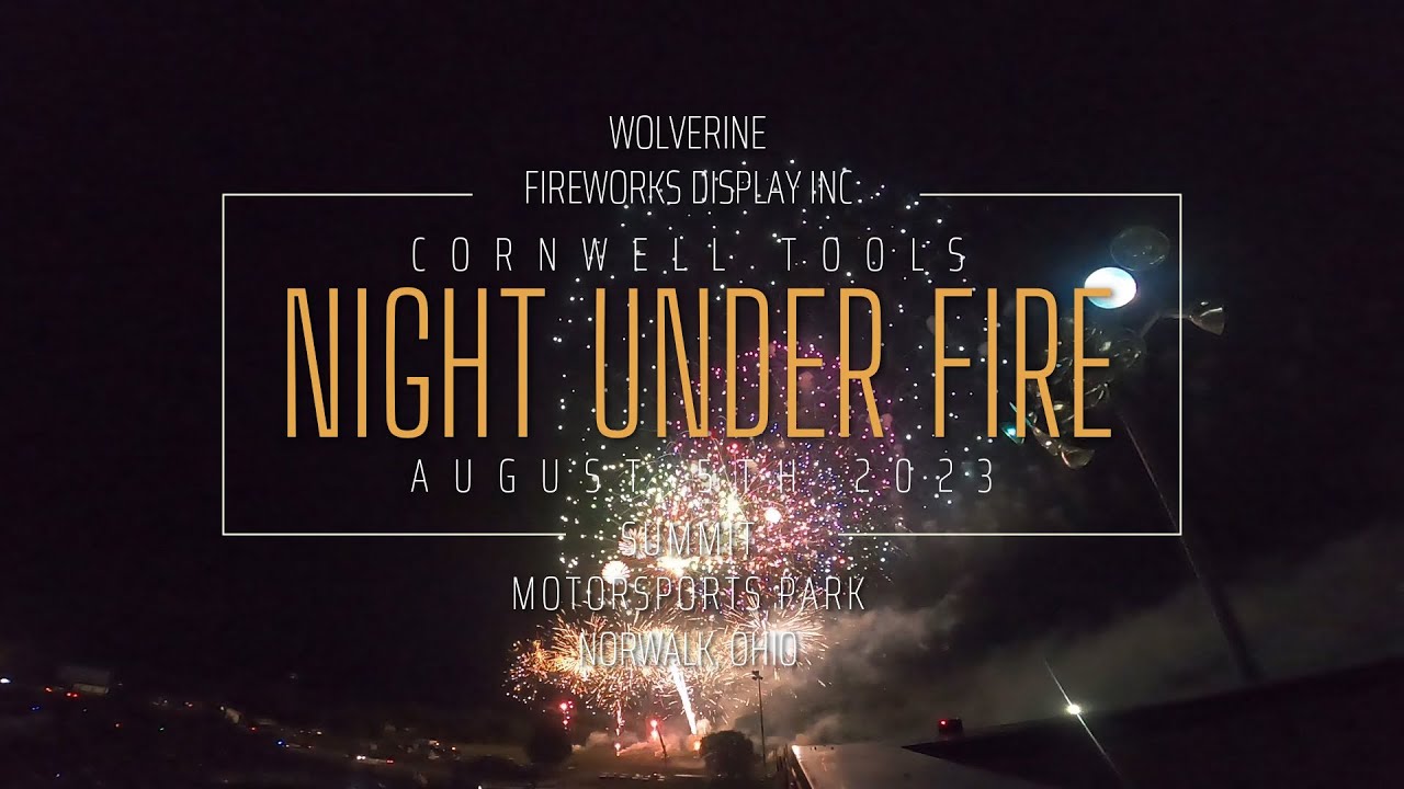 Wolverine Fireworks - Night Under Fire 2023 - YouTube