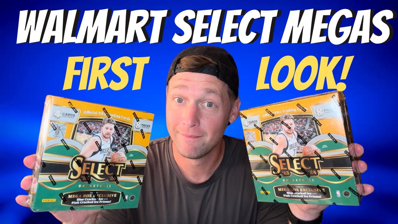 Walmart Select Mega Box First Look! Exclusive Blue & Pink Cracked Ice ...