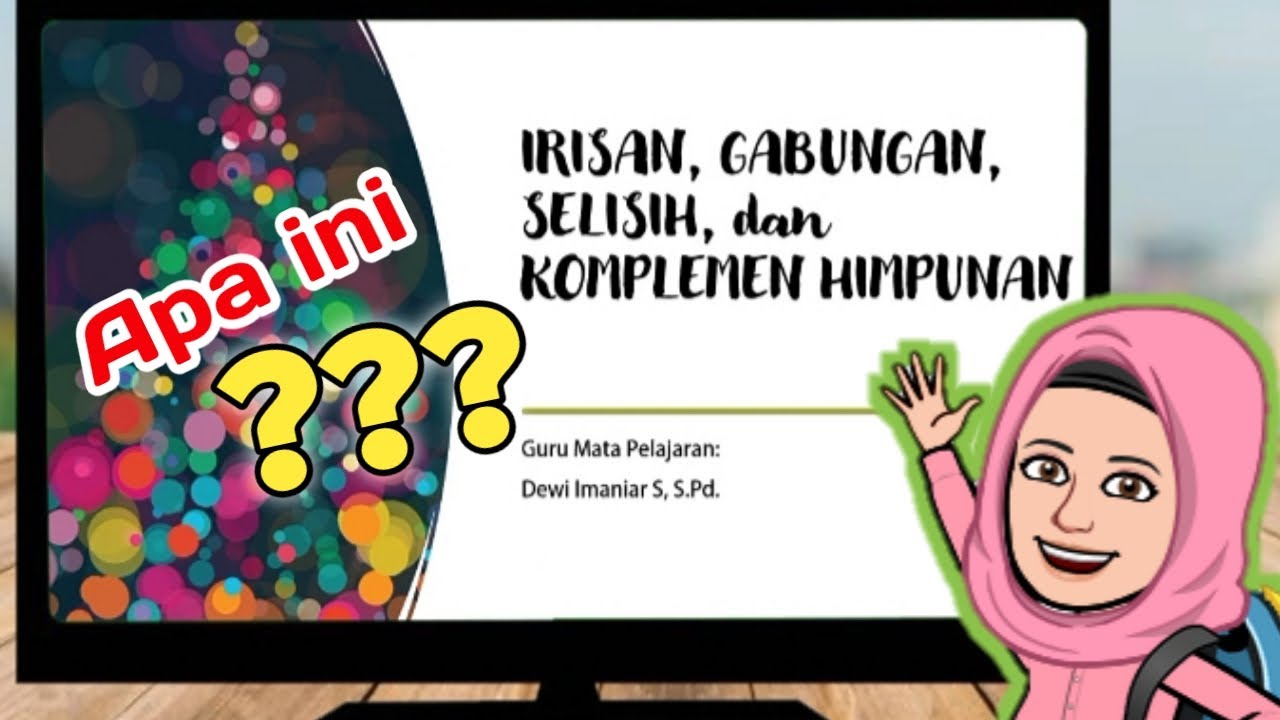 Himpunan (4) | Irisan, Gabungan, Selisih, dan Komplemen Himpunan - YouTube