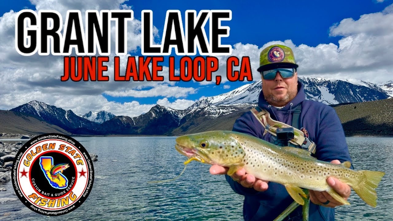 Grant Lake CA June Lake loop CA Trophy trout fishing Rainbow trout ...