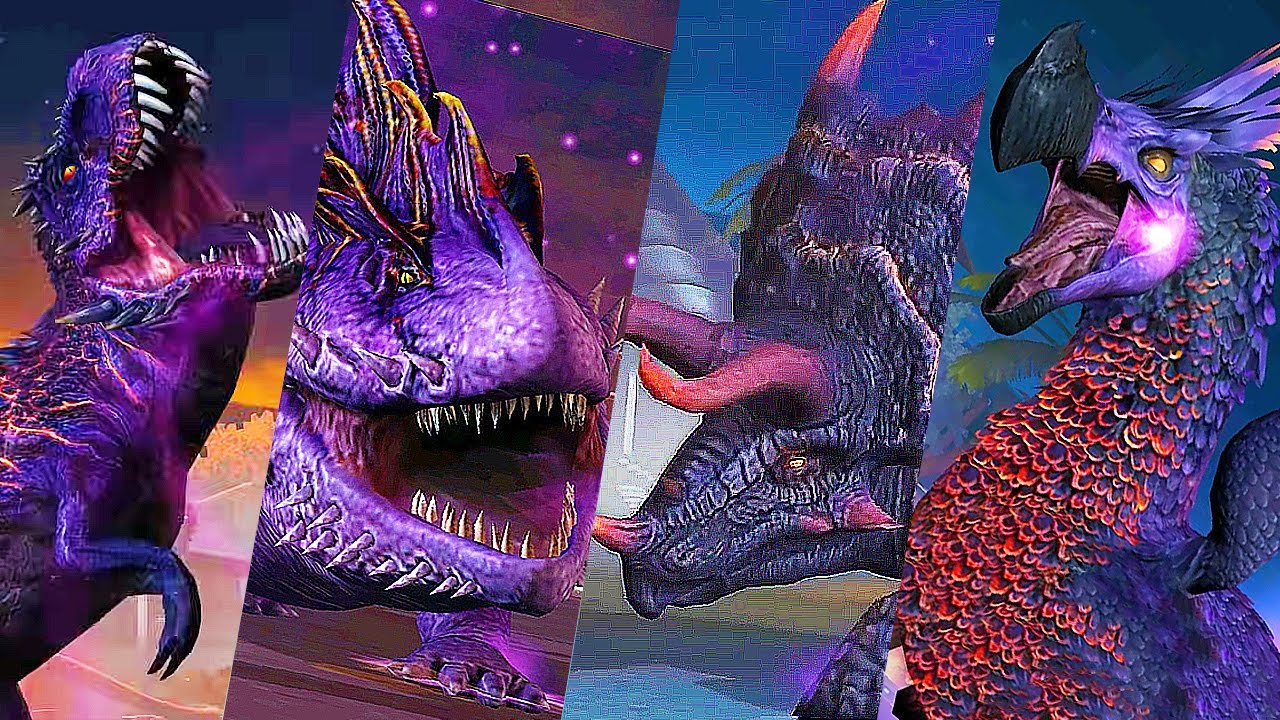 OMEGA 09 VS DEATH DODO VS SALAMANDER 16 - All Boss Fight | Jurassic ...