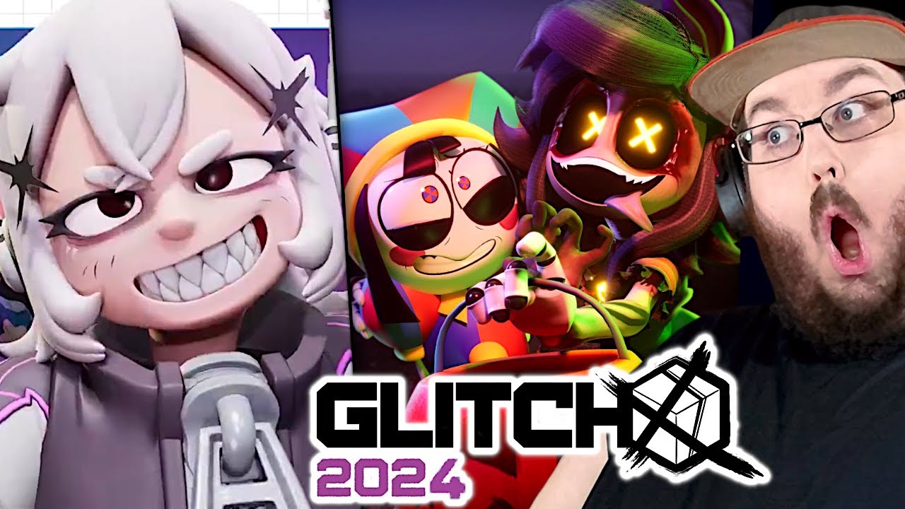 GLITCHX 2024 - THE AMAZING DIGITAL CIRCUS, MURDER DRONES & MANY INDIE ANIMATIONS INFO! REACTION ...
