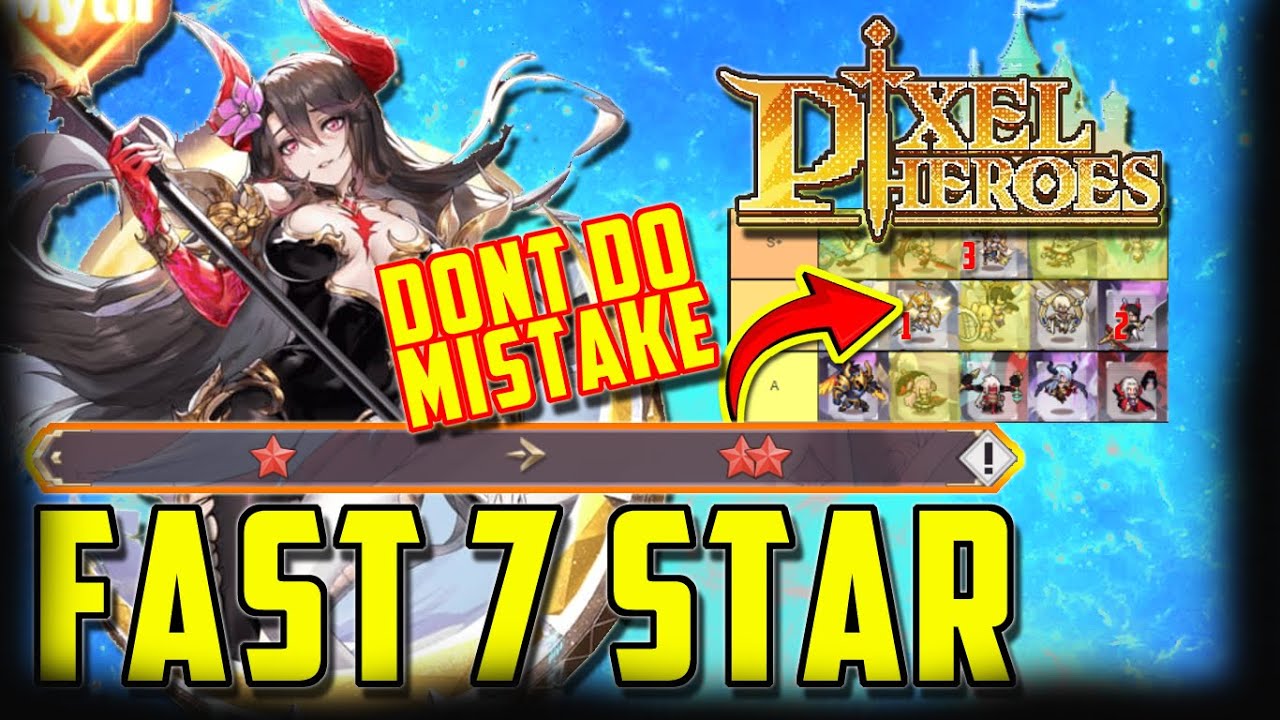 FAST 7 Star YOUR TOP TIER MYTH HERO - Pixel Heroes Tales of Emond - YouTube