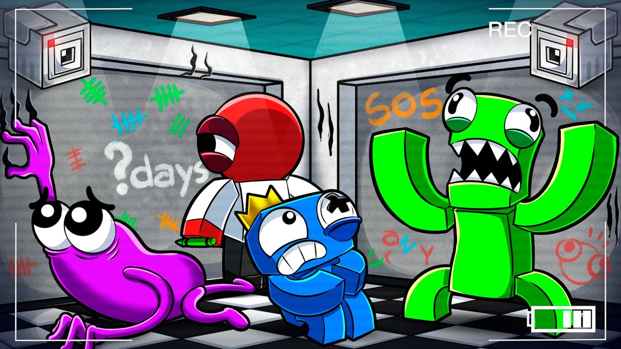 IMPOSSIBLE MAZE ESCAPE ROOM with RAINBOW FRIENDS! (Roblox) - YouTube