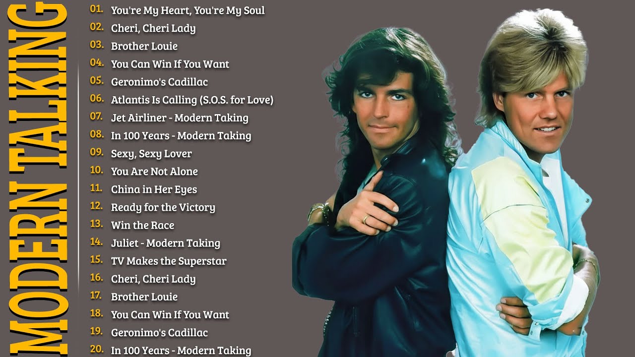 Modern Talking Best Songs Of All Time - The Ultimate 80s Euro Disco ...