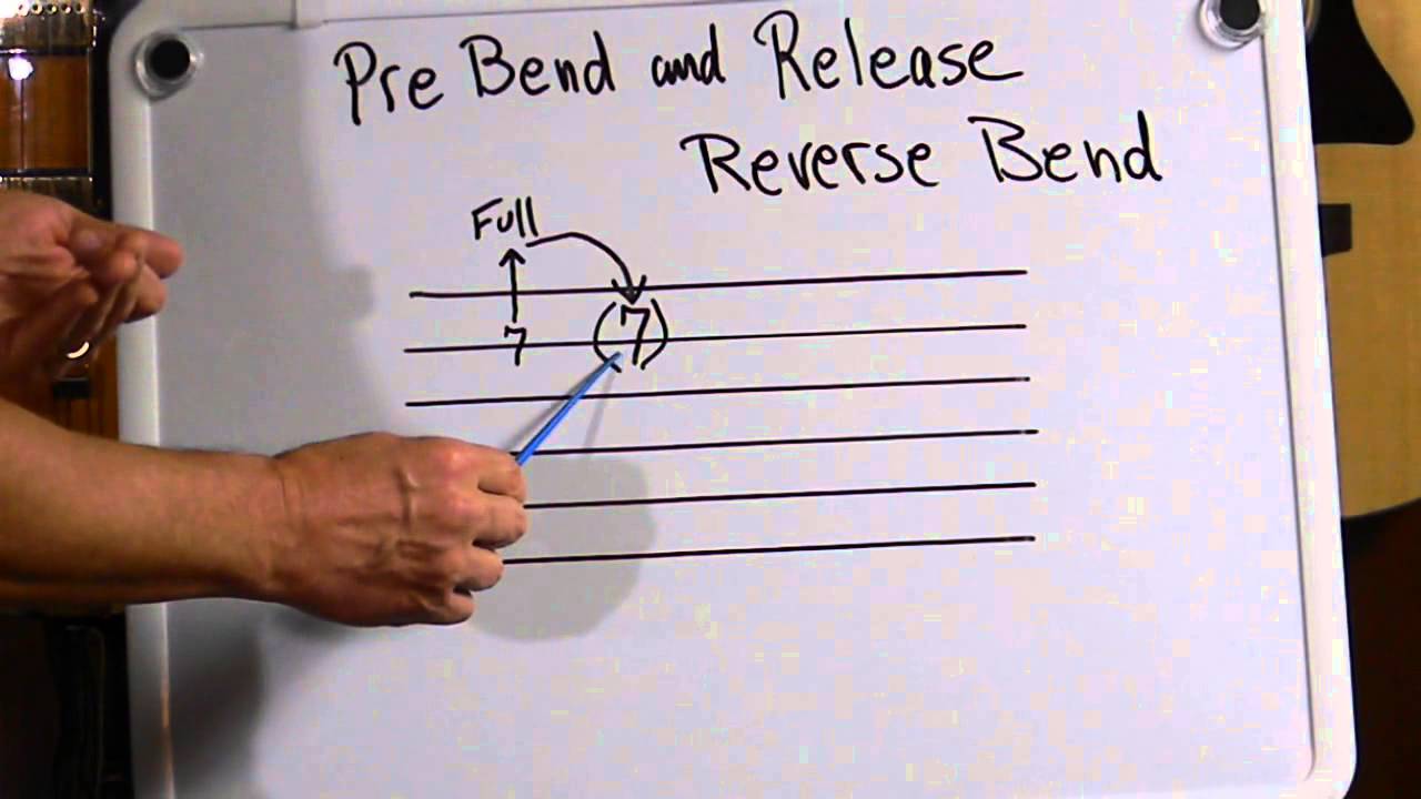 How to Play a Pre Bend & Release - Learn Guitar Techniques - T23 - YouTube