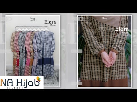 GAMIS MOTIF KOTAK TERBARU DARI KHAIYA HIJAB - BAHAN KASMIRA MIX TOYOBO NYAMAN DAN CANTIK