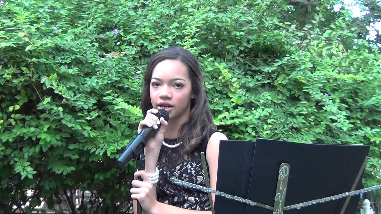 13 year old wedding singer.....FIRST TIME!!!!!!!!!! - YouTube
