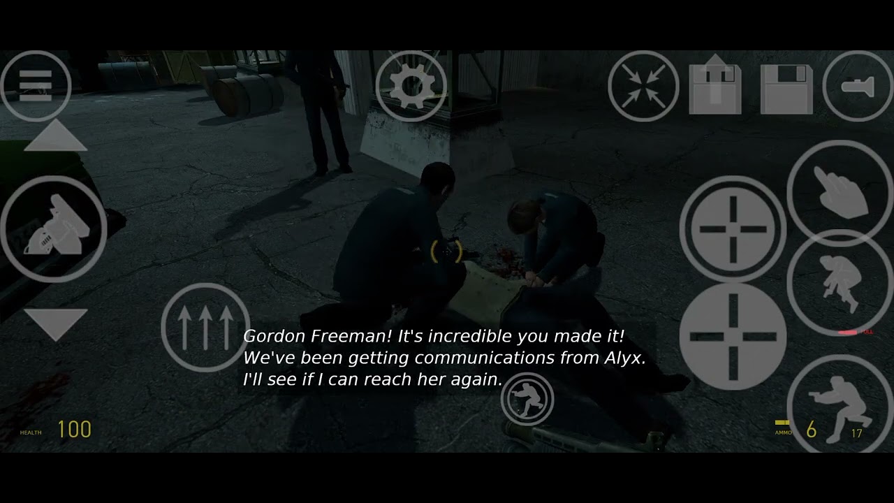 Winston been hit (Half Life 2) Triage at Dawn - YouTube