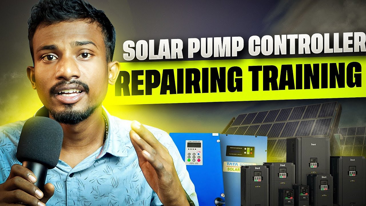 Solar pump controller/VFD repairing Training - YouTube