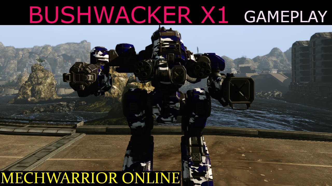 Mechwarrior Online - How to RAC (Bushwacker X1) - YouTube