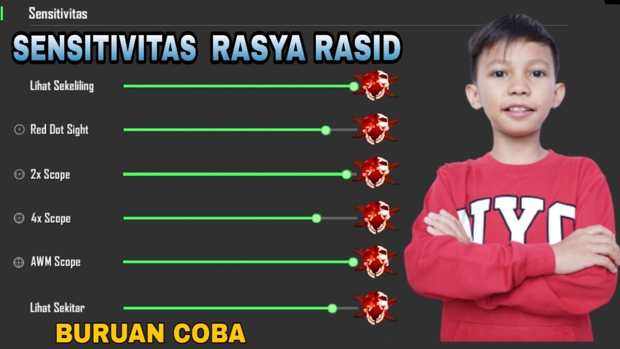 SENSITIVITAS RASYA RASYID TERBARU 2021 | 100 % HEADSHOT | BURUAN COBA ...