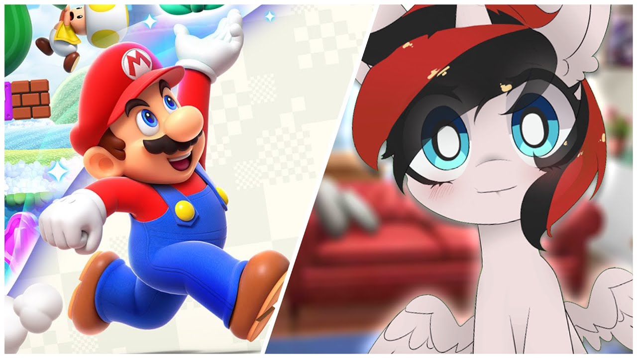 🎃A TALKING PONY FIRST TIME PLAYING ~ Super Mario Bros. Wonder ~ No ...