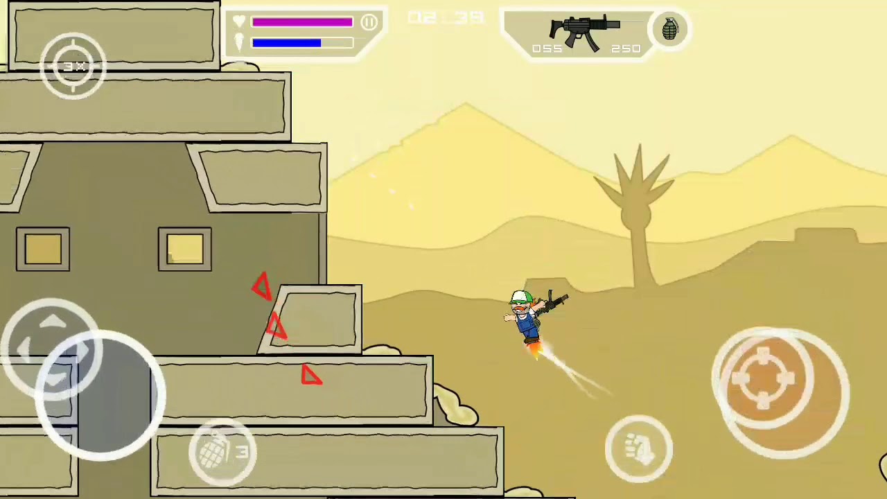 Mini Militia gameplay | Best gameplay Ever | 18 kills solo match - YouTube