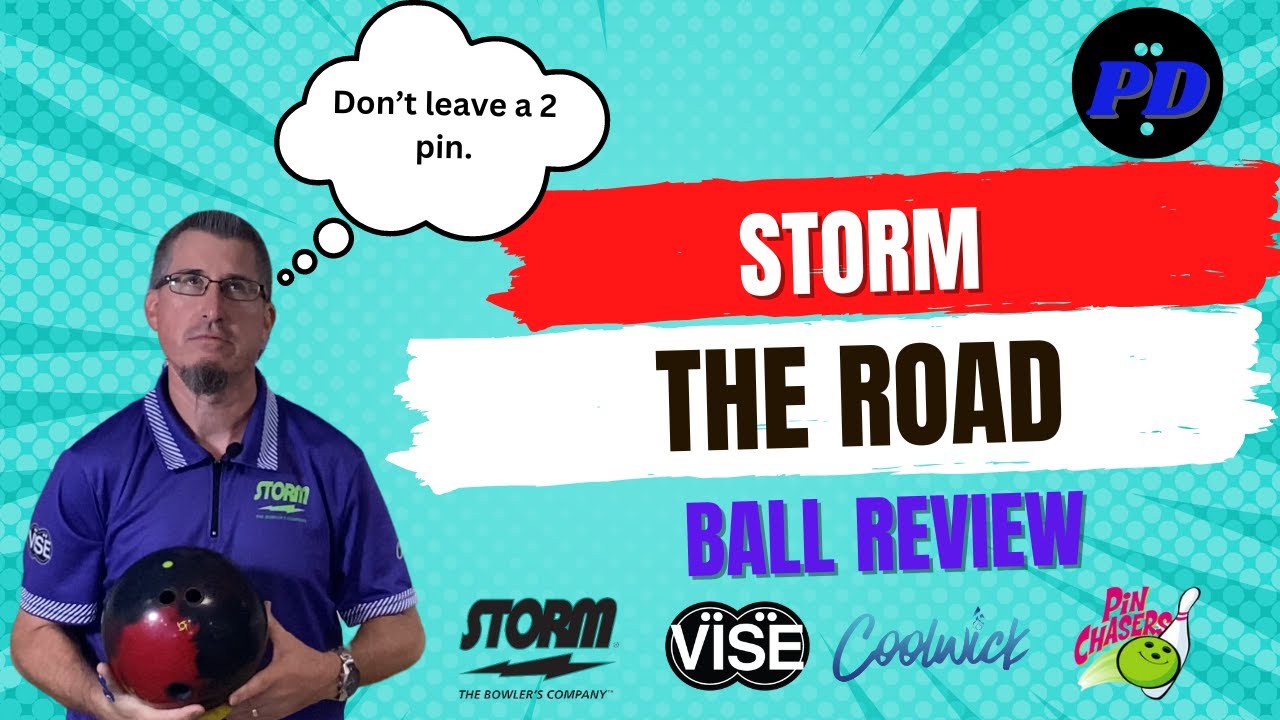 Storm The Road Bowling Ball Review | Out of box vs 1000 Grit surface ...
