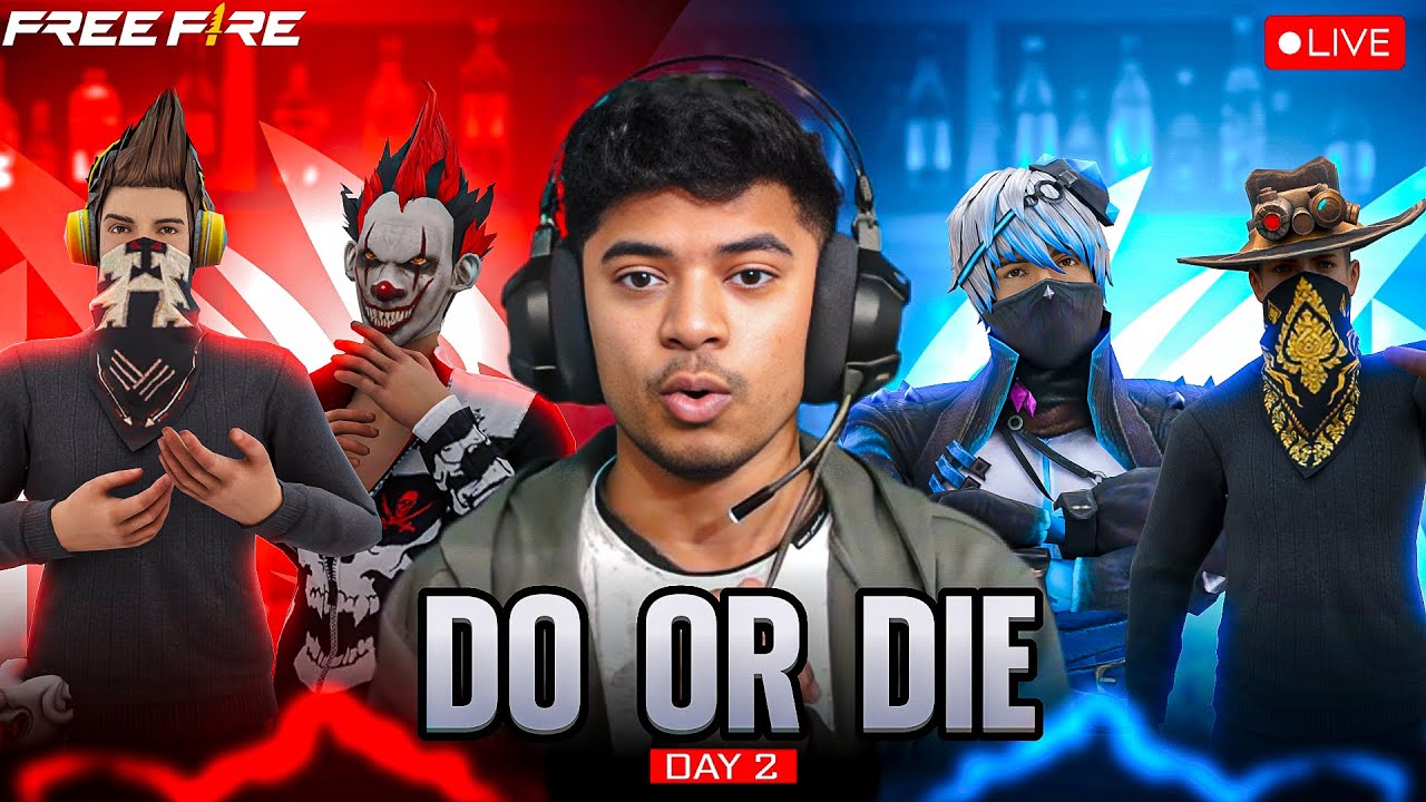 GT SEASON - 3 🔥 DAY - 02 ROUND - 02 📲 MOBILE CLASH SQUAD 😶‍🌫 4 VS 4 ...