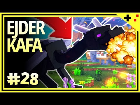 EJDERHA İLE CEBELLEŞEN ATARİKAFA - Minecraft Türkçe Survival - S2 Bölüm 28