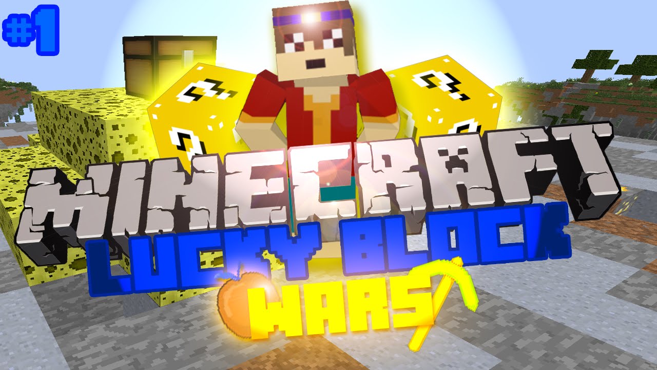 Minecraft Lucky Block Wars - Episode 1 - Lucky Blocks!!! - YouTube