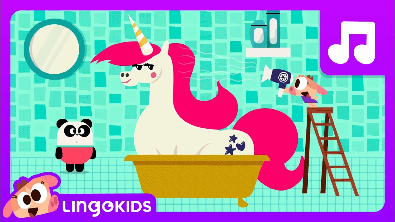 My UNICORN SONG 🦄🌈 Color song for Kids | Lingokids - YouTube