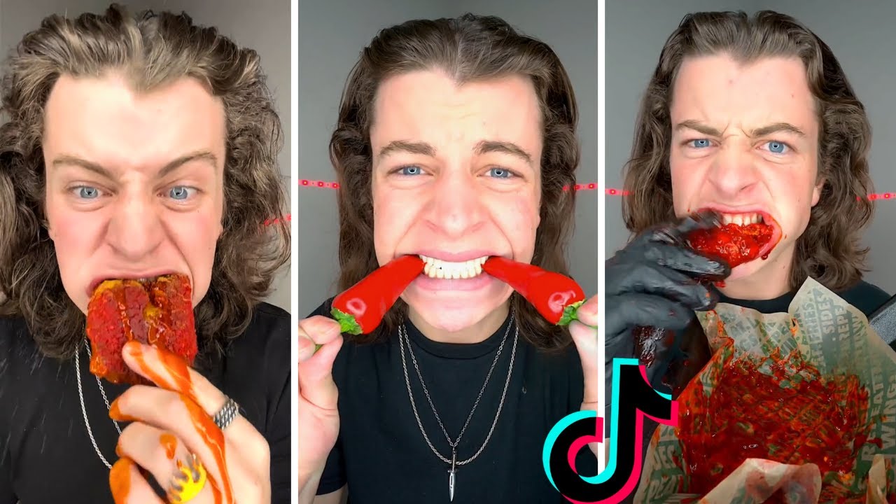 Luke Did That Spicy Food Tiktok Compilation 2024 Youtube