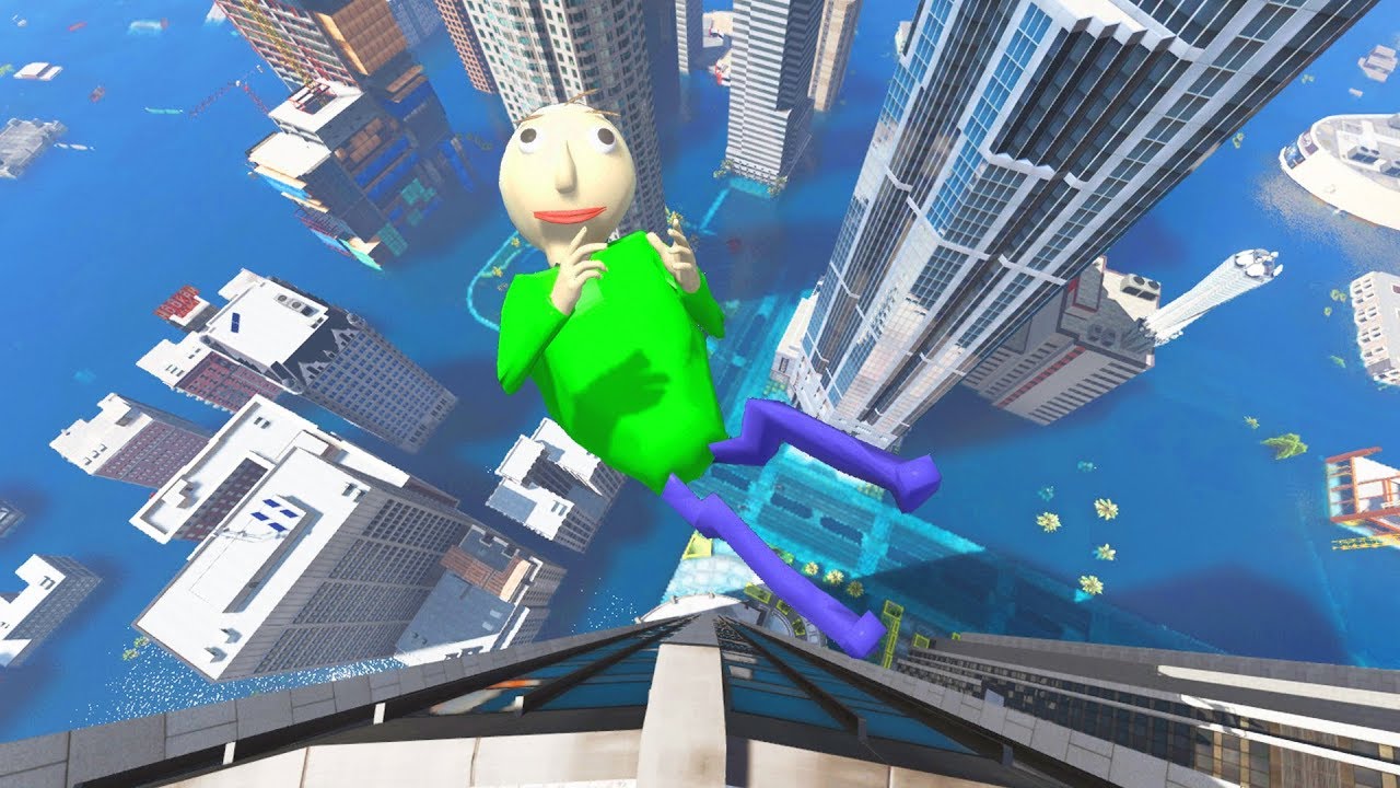 GTA 5 Baldi's Basics Water Ragdolls Jumps/Fails #2 (Euphoria physics ...